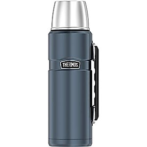 Thermos Stainless Steel King 40 Ounce Beverage Bottle, Slate