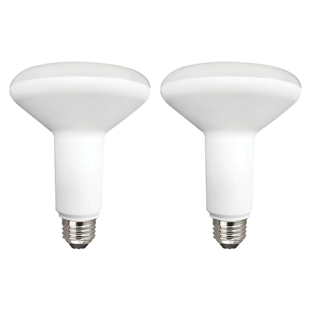 TCP L8BR30D1527K2 LED 65 Watt Equivalent Dimmable Light Bulbs, BR30 Shape, Floodlights, 2 Count (Pack of 1), Soft White (2700K)