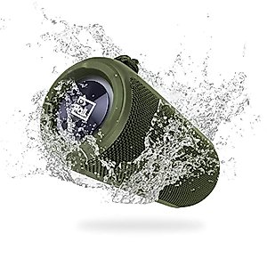 PALL Power One, Waterproof Speaker 20W, Excellent for Outdoors | True Wireless Speaker, Compatible with Android and iOS | 6 Hour Playtime, Bluetooth 5.0, Portable - Green