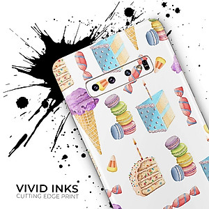DesignSkinz Yummy Galore Bakery Treats v6 Protective Vinyl Decal Wrap Skin Cover Compatible with The Samsung Galaxy S20 (Screen Trim & Back Glass Skin)