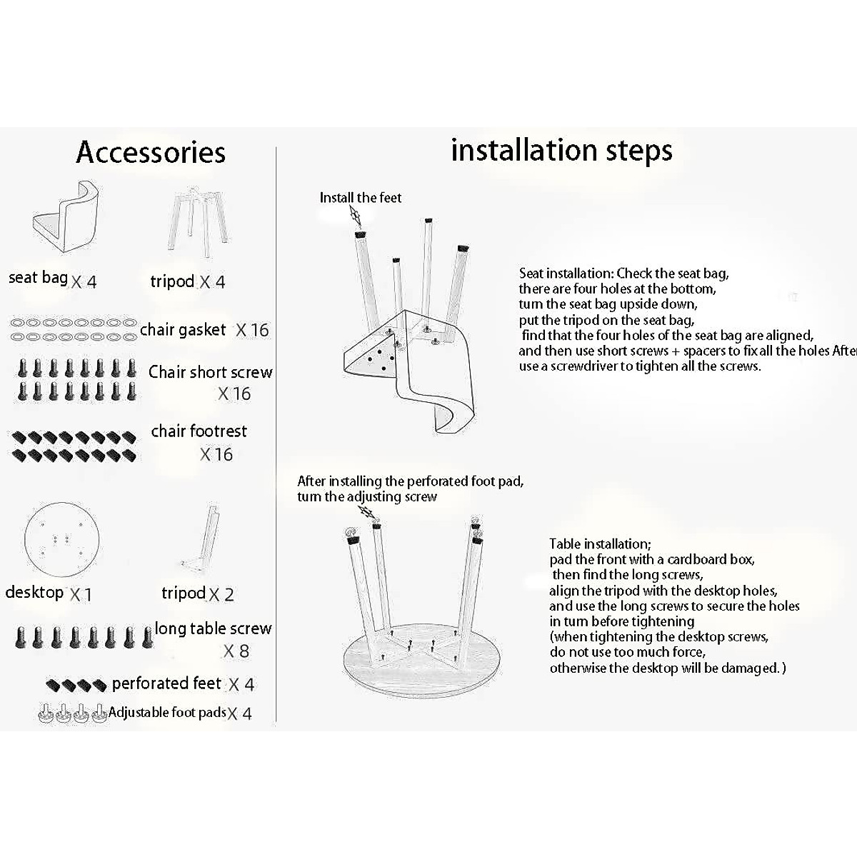 Office Conference Table Small Meeting Room Table, Office Reception Round Table Simple Kitchen Dining Table 90cm1 Table 4 Chairs Living Room Table and Chair Combination Home Bedroom ( Color : Yellow )