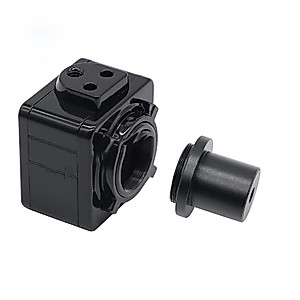 Handheld Digital Microscope Accessories 5MP USB Industrial Microscope Camera Digital Electronic Eyepiece C-Mount Adapter Ring Microscope Accessories (Color : Package A)