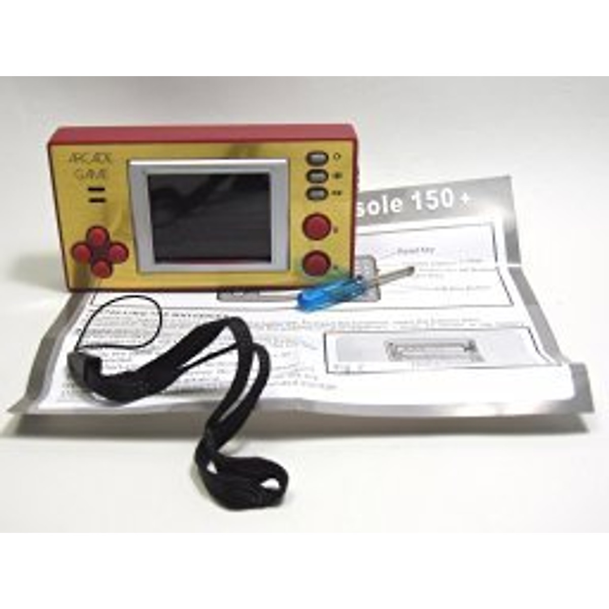 LEHAWU Handheld Portable Arcade Video Game Console iWawa Retro Pocket 150+ Games for Kids to Adult