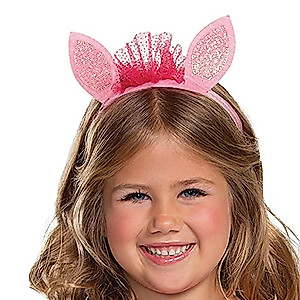 Pinkie Pie Costume for Girls, Official My Little Pony Tutu Dress, Chibi Style Character Outfit, Kids Size Extra Small (3T-4T) Multicolored