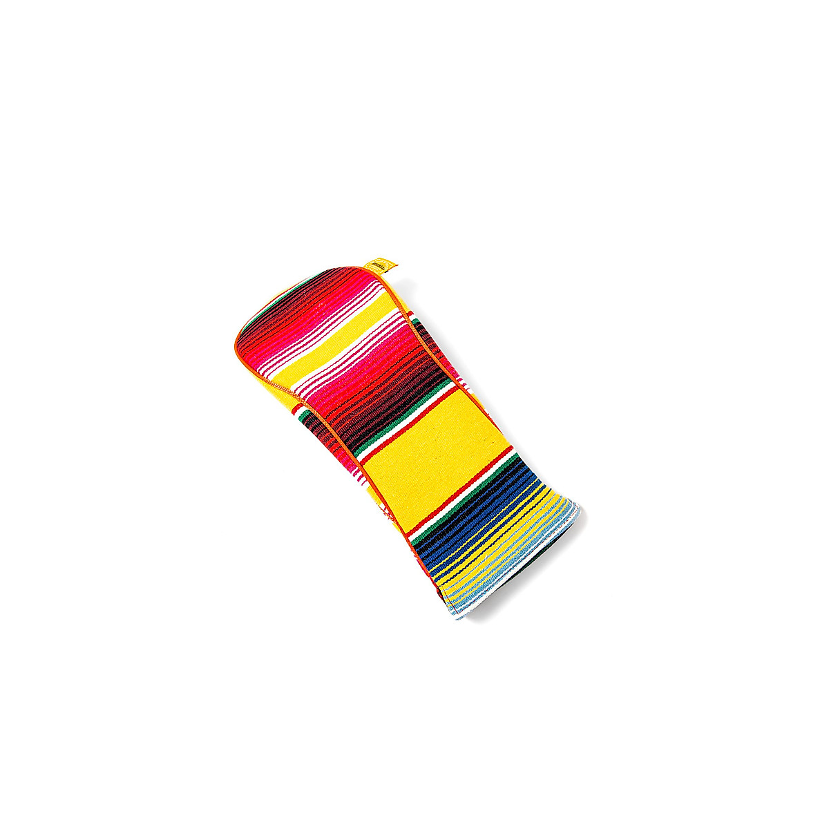Puebla Serape Driver Cover - Yellow