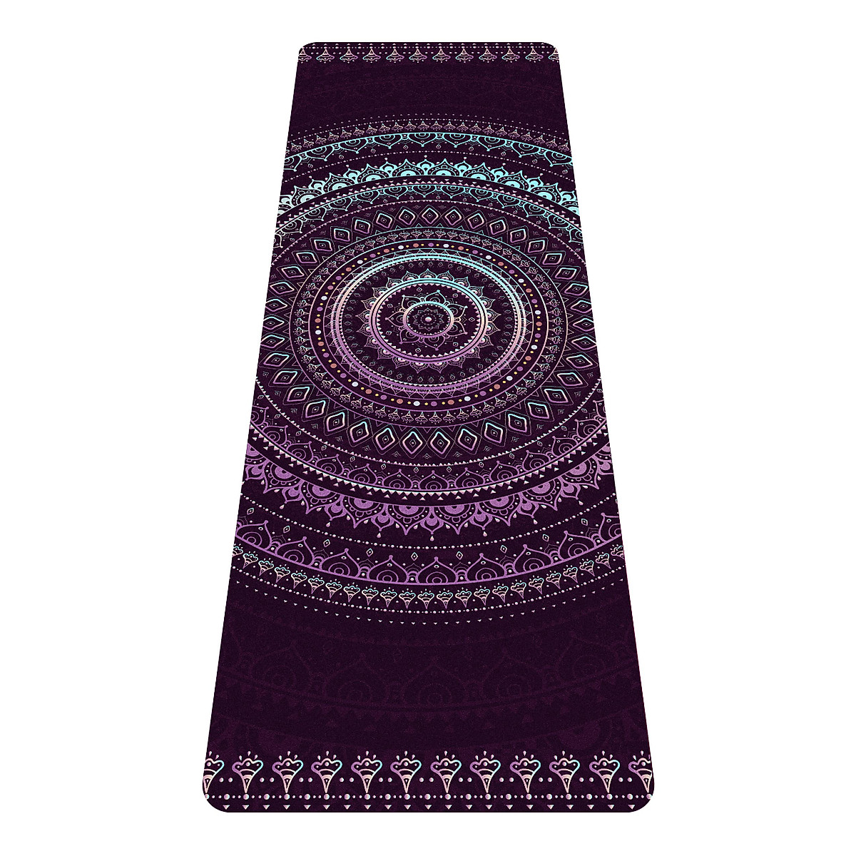 Cifupy Yoga Mat Double-Sided Non Slip Exercise Mat Eco Friendly TPE Fitness Exercise Mat With Carrying Strap & Storage Bag Workout Mat for Yoga, Pilates and Floor Exercises