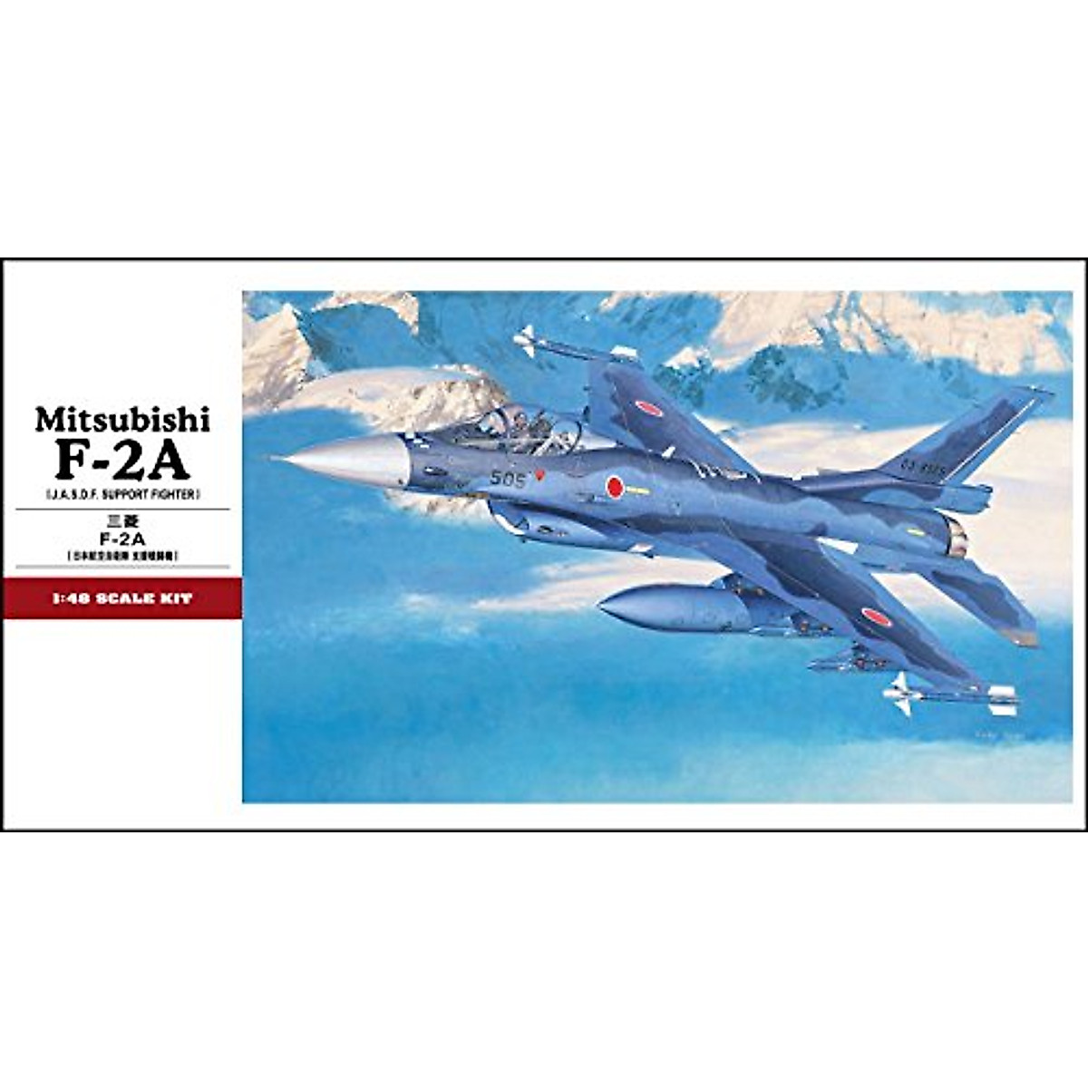 Hasegawa PT27 1/48 Air Self-Defense Force Mitsubishi F-2A Plastic Model