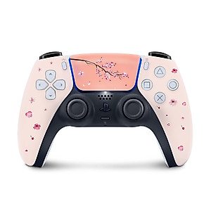 TACKY DESIGN PS5 Skin Japanese Cherry Blossom Skin for Playstation 5 skin Console and 2 controller skin, PS5 cover Vinyl 3M Decal Stickers Full wrap Cover (Disk Edition)