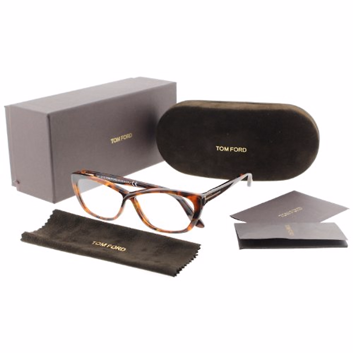 Tom Ford Eyeglasses TF 5227 HAVANA 052 TF5227