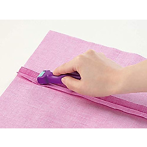 Clover I Sew for Fun Roll' n Roll'n Press, purple and blue, 8.25 x 3.13 x 1