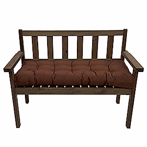 Custom Bench Cushion, Bench Cushions for Indoor Furniture Patio Furniture Cushions, Outdoor/Indoor Non-Slip Tufted Porch Swing Cushions Bench Seat Pad, Wicker Loveseat Cushion for Garden(3.2" Thick)