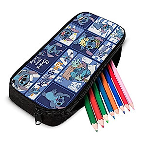 VQESYKU Cartoon School Backpack Set Laptop Backpacks with Lunch Bag Cute Travel Bag Gifts for Boys And Girls, blue