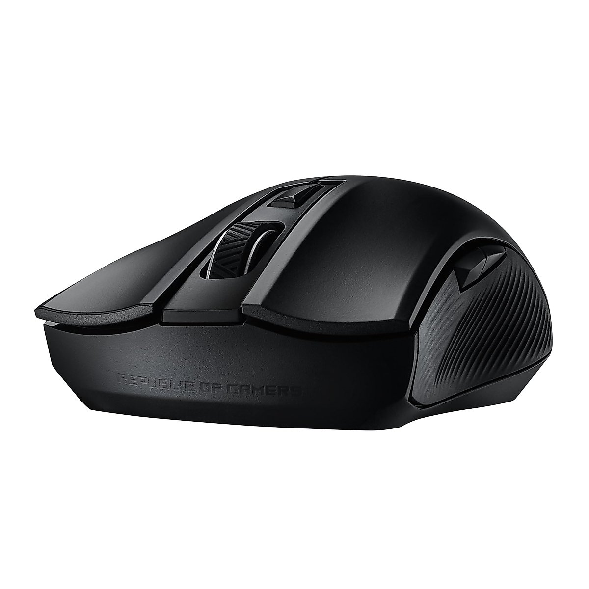 ASUS ROG Strix Carry Ergonomic Optical Gaming Mouse with Dual 2.4 GHz/Bluetooth Wireless Connectivity, 7200-DPI Sensor and ROG-Exclusive Switch Socket Design