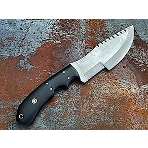 Custom Handmade High Carbon 11 Inch Tracker Knife Tactical Knife EDC Micarta Handle