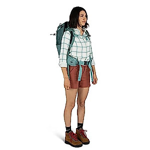 Osprey Mira 22L Women's Hiking Backpack with Hydraulics Reservoir, Succulent Green