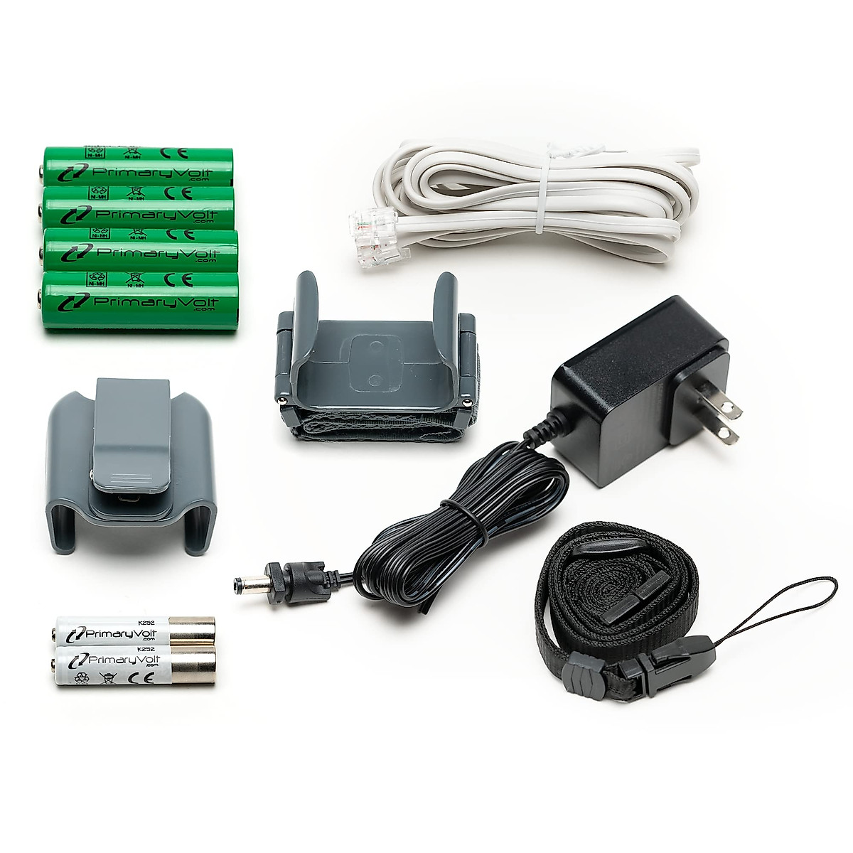 LogicMark Freedom Alert, Landline Personal Emergency Device, 2-Way Call with Family and Police for Home Safety, Device for Seniors and The Elderly