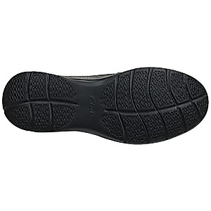 Clarks Men's Cotrell Free Shoe, black oily leather, 13 Wide US