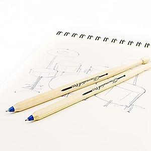 Suck UK | Drumsticks Ballpoint Pens | Blue Rollerball Pens | Novelty Stationary Supplies | Blue Pens Shaped liked Drum Sticks | From Stationery Kit to Drum Kit
