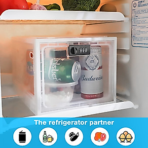 Lock Box for Medicines, Food, and Electronic Devices - Ideal for Keeping Medications Safe, Lunch Snacks Locked Up, and Jailing Cell Phones in One Convenient Container