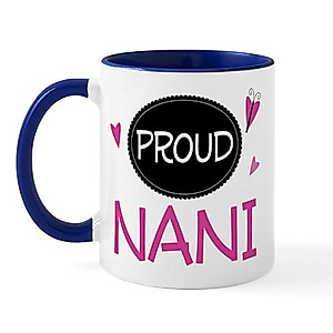 CafePress Proud Nani Mug Ceramic Coffee Mug, Tea Cup 11 oz
