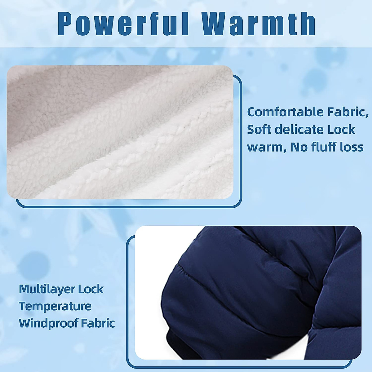 Fairy Baby Infant Baby Winter Snowsuit Coat Romper Hooded Double Zipper Fur Collar Warm Jumpsuit for Boys Girls 6-9 Monthes