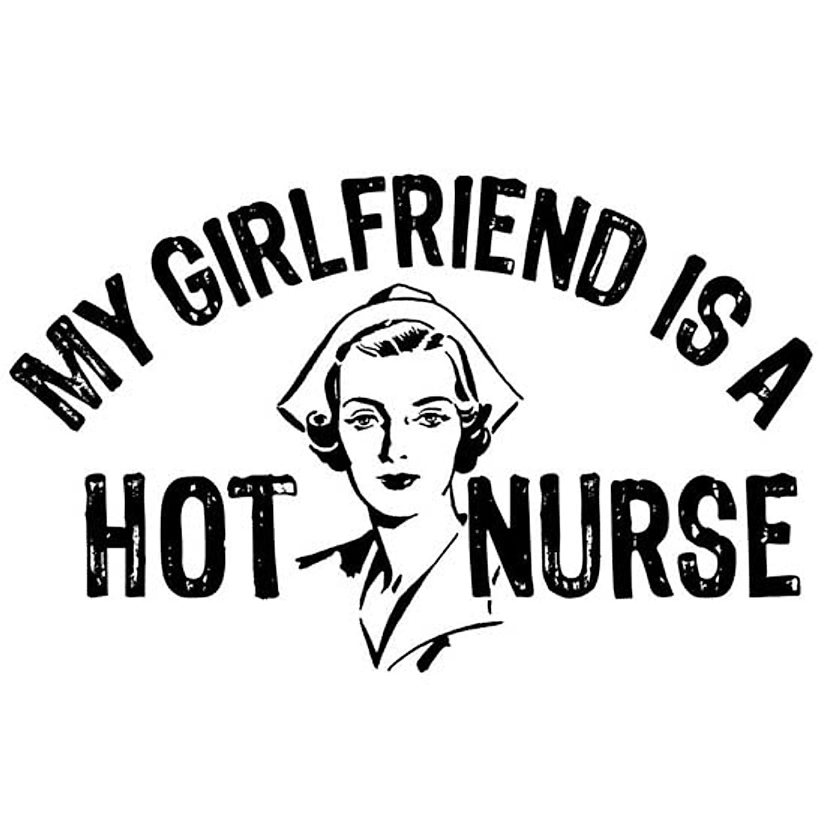 CafePress My Girlfriend Is A Hot Nurse Mug Ceramic Coffee Mug, Tea Cup 11 oz