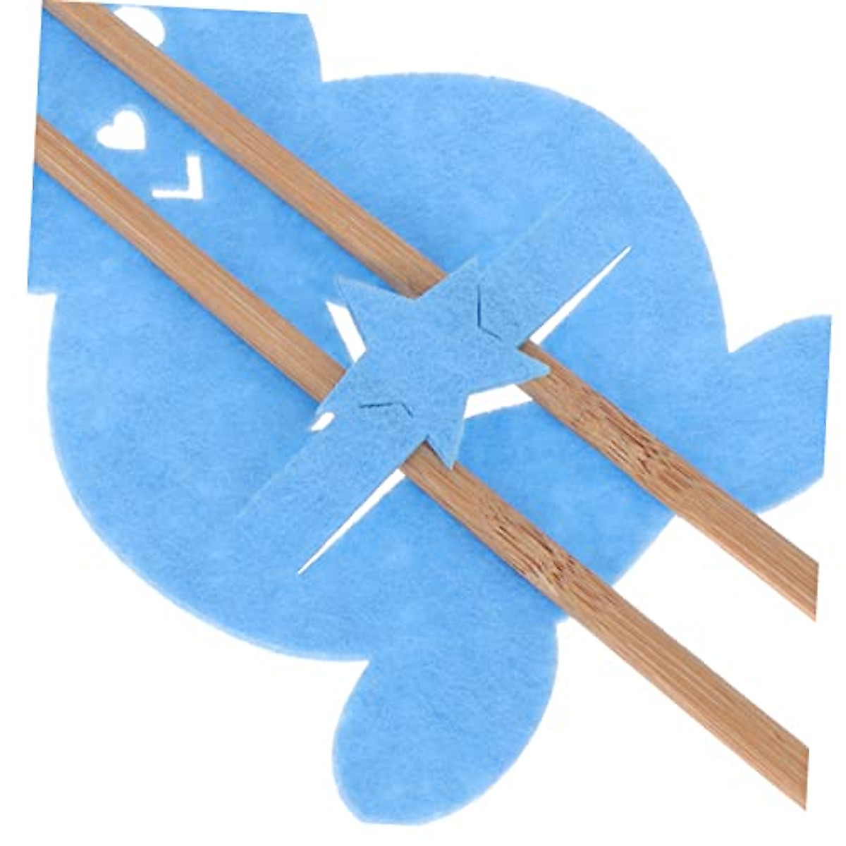 Amosfun 40 pcs Decor Silverware Rabbit Forks Knives Utensil Easter Bags Bunny Napkins Holder Bunny-shaped Tableware Table Flatware Parties and Decoration Dinner Fork Pockets Cutlery