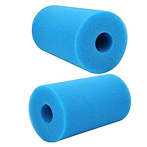 RvSky Garden Supplies Washable Reusable Swimming Pool Filter Sponge Cartridge Replacement Pool Cleaning Accessories