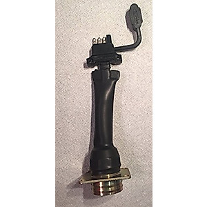 Civilian Vehicle Flat 4 to Military Trailer 12 PIN - 9" Adapter Wiring Harness - M101A1 M101A2 M100