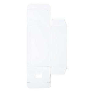 Cakesicle Treat Boxes, Clear Dessert Gift Box for Cake Pop Favors (3.7 x 2.2 In, 50 Pack)