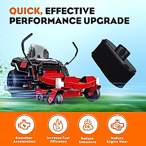 Hipa 127-9252 136-7806 SS5000 Air Filter for Toro Timecutter 42 Inch 50 Inch Riding Mower SW5000 SW4200 SS4250 Parts 74731 74726 74723 74741 74657 74661 74667 74675 74680 Lawn Mower 2 Pack