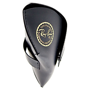 Ray-Ban RB2027 601/W1 PREDATOR 2 Sunglasses Black /Crystal Polarized Mirror Grey Lens., 62