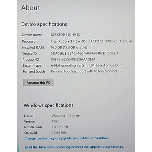 Latest_Lenovo IDEAPAD S540-14IWL Touch 14.0" FHD,, 8th Generation Intel Core i7-8565U, 8GB RAM, 512GB SSD, Wireless+Bluetooth, Window 10
