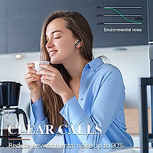 Wireless Earbud, Bluetoth 5.2 Headphones IP7 Waterproof in Ear Earphones with LED Power Display, Stereo Sound Bluetoth Earbud with Built in Mic, 8H Single Playtime and Type-C Fast Charging Case