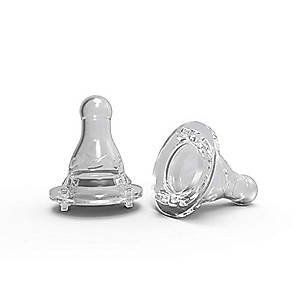 Avima 10 oz Anti Colic Baby Bottles, BPA Free, Standard Neck with Medium Flow Nipples (Set of 8)