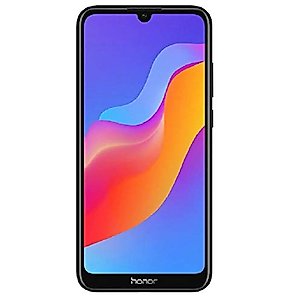 Honor 8A (32GB) 6.09" HD+ Display, Dual SIM 4G LTE GSM Factory Unlocked Smartphone - International Version JAT-LX3 (Black)