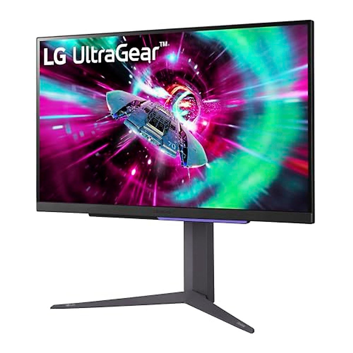 LG 27" UltraGear 4K UHD (3840x2160) Gaming Monitor, 144Hz, 1ms, VESA DisplayHDR 400, G-SYNC and AMD FreeSync Premium, HDMI 2.1, DisplayPort, 4-Pole HP Out DTS HP:X, Tilt/Height/Pivot Stand, Black