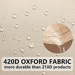 WEIMELL Outdoor Swing Cover for 3 Seater Waterproof 420D Porch Swing Cover for Winter Patio Swing Covers 2 Seater Garden Outdoor Furniture Cover Canopy Swing Chair Protector(86L*60W*72H) Inch