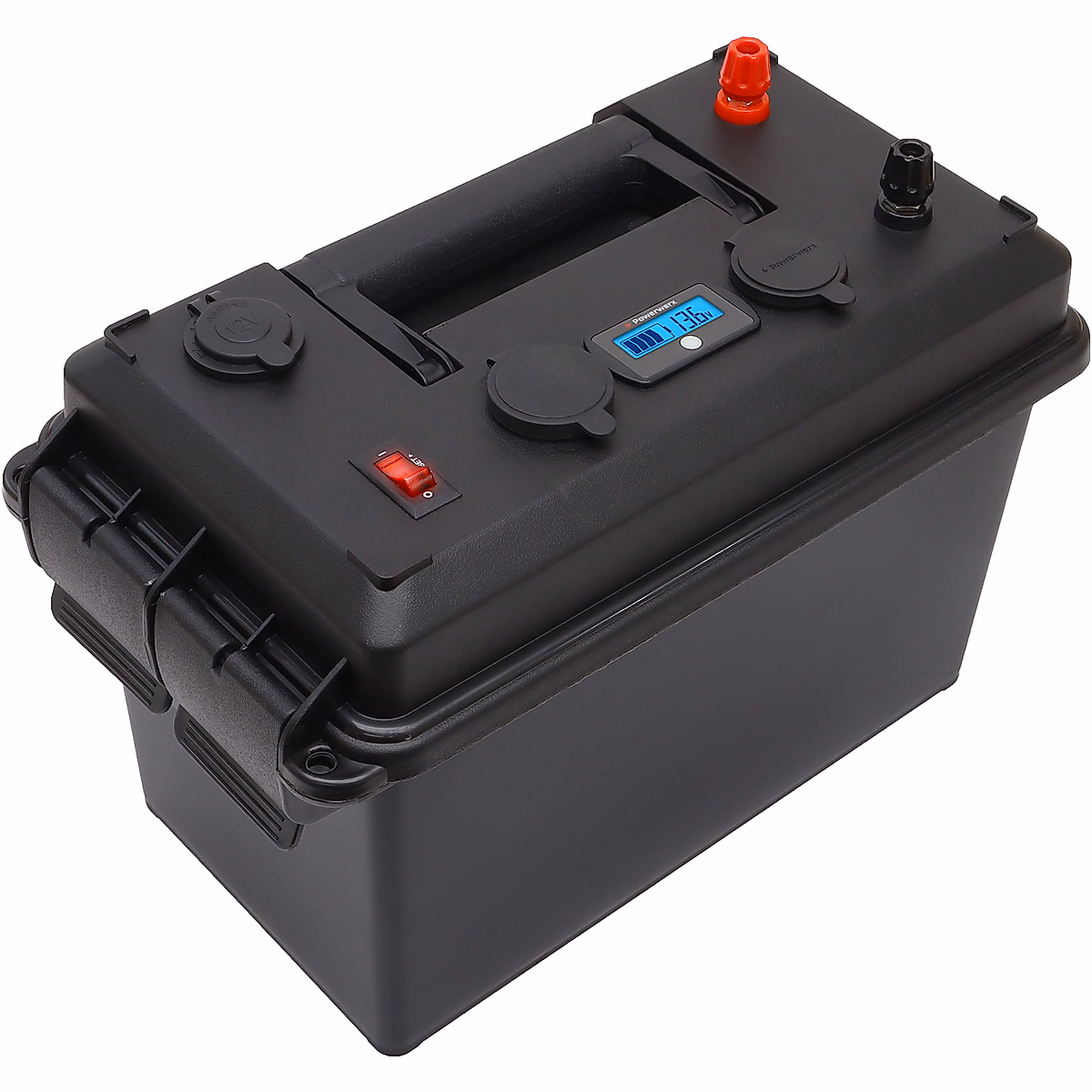 Powerwerx PWRbox2 Portable Power Box for 12-40Ah Bioenno Batteries