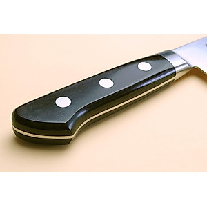 Yoshihiro INOX Aus-10 Stain-Resistant Steel Ice Hardened Gyuto Chefs Knife (9.5'' (240mm))