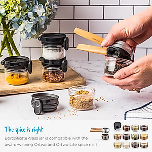 Dreamfarm Orlid-Black + Glass