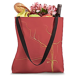 Kintsugi Red Tote Bag