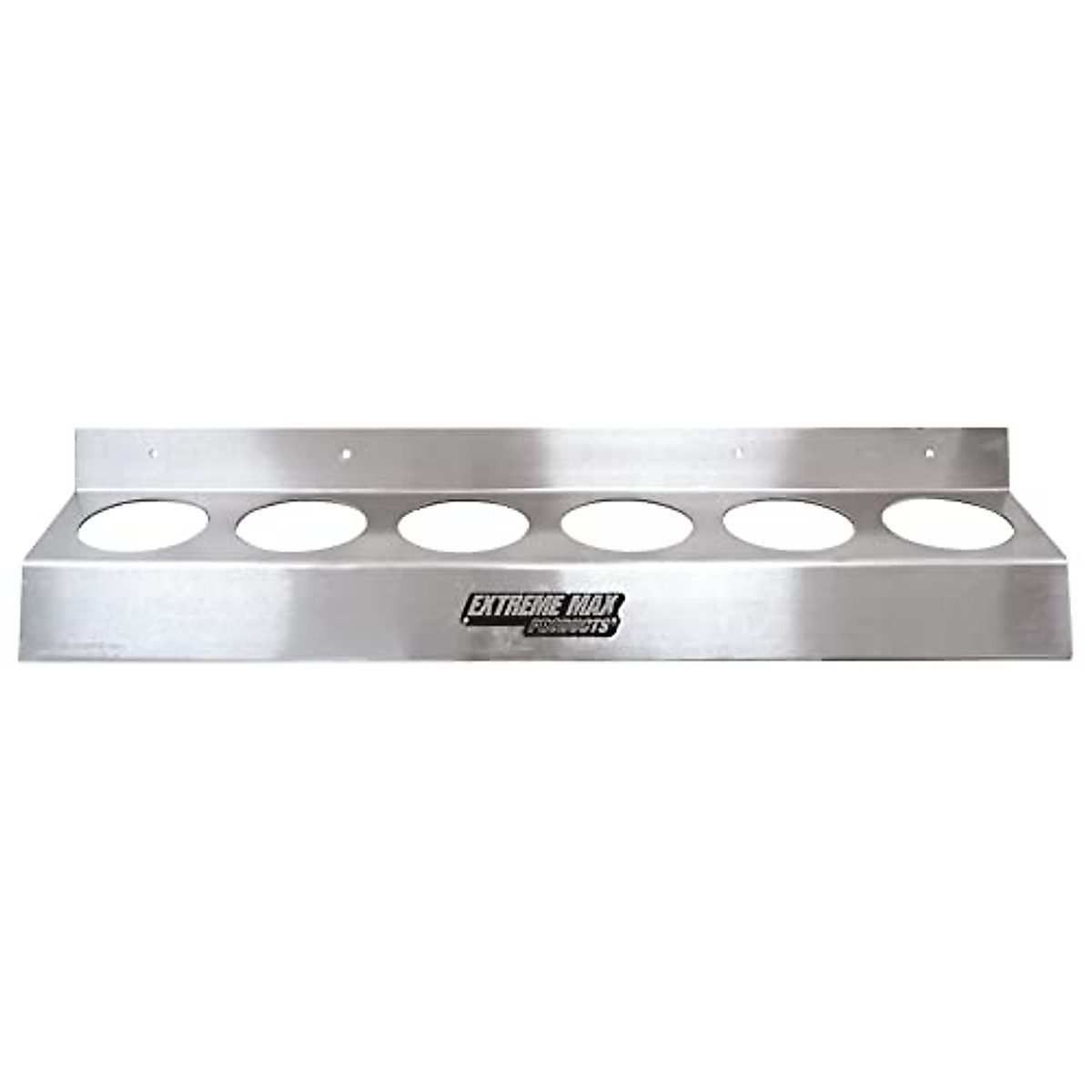 Extreme Max 5001.6085 Aluminum Aerosol Storage Shelf for Enclosed Trailer Shop Garage Storage - 6-Can Capacity