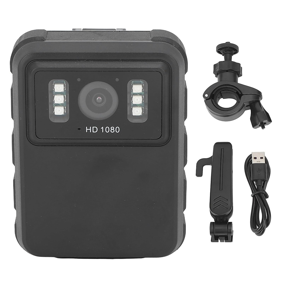 Ultra HD Sports Camera, 2K 2160P Sports Camera Back Clip Large Wide Angle with 1/4 Thread Hole for Outdoor