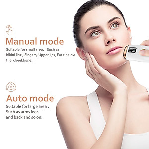 IPL Hair Removal for Women and Men,Laser Hair Removal 99,999 Flashes Painless Hair Remover for Facial Legs Arms Armpits Whole Body