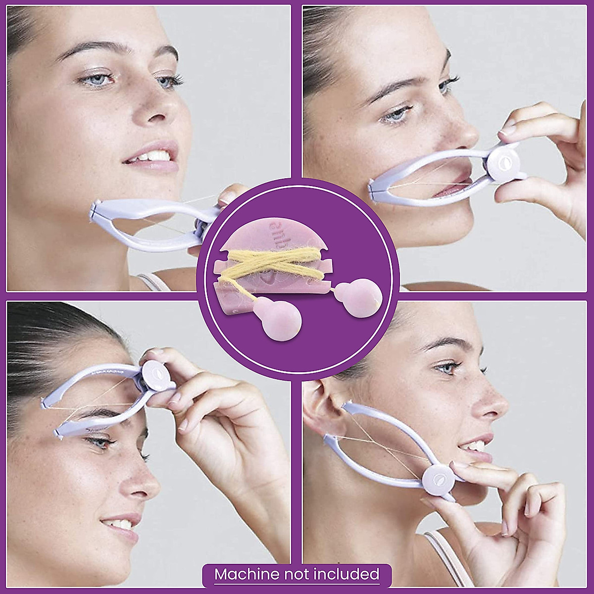 15x Hair Removing Threads for Slique Body and Face Hair Removal System