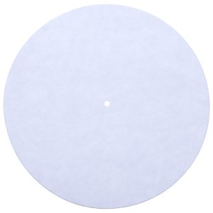 Milisten Turntable Platter Mat Anti Static Vinyl Record Player Vibration Dampening Felt (White)