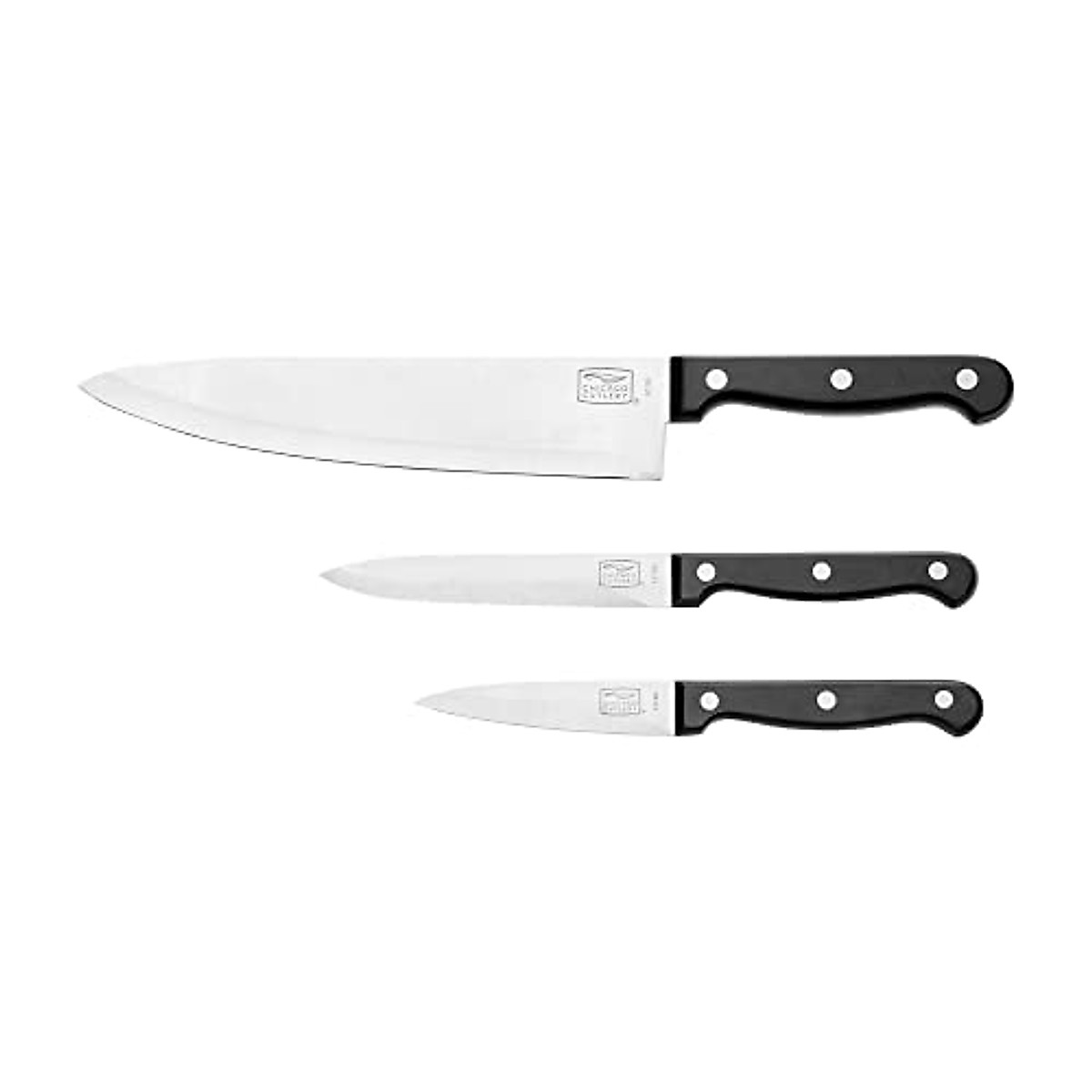 Chicago Cutlery CC Essentials 3pc Value Pack, 3-PC Set, Stainless Steel