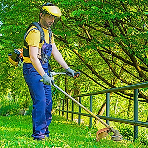 FEPITO Round .065-Inch String Trimmer Line 328ft Long Nylon Trimmer String Replacement Line for Garden String Trimmer Edger Replacement Spool