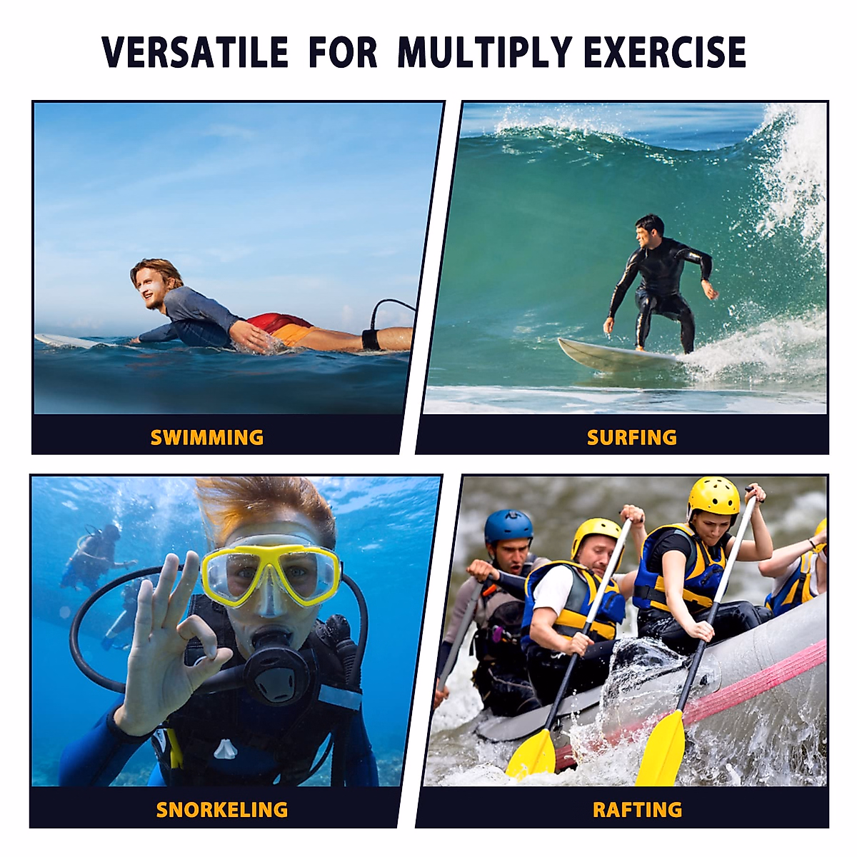 CtriLady Men's Best Neoprene Wetsuit Jacket Front Zipper Long Sleeves Workout Tank Top for Swimming Snorkeling Surfing (Black, 3XL)